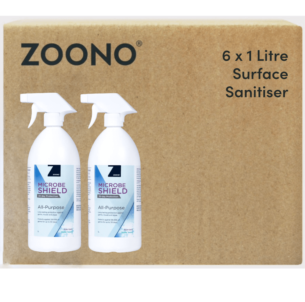 Zoono Bulk Sanitizer | Antimicrobial Solution | 6 X 1 Litre