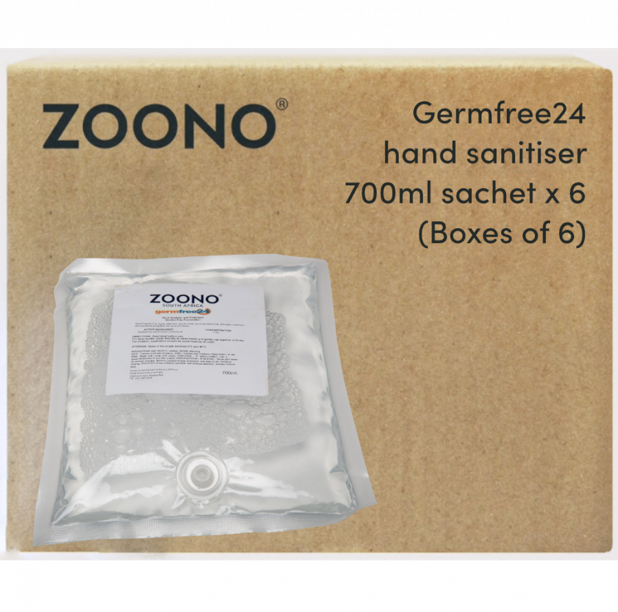 Hand Sanitiser 700ml Refill Sachets | Zoono Anti-Microbial Solutions